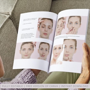 Makeup Manual, Makeup Artist Training Manual, Training & Business Guide ...