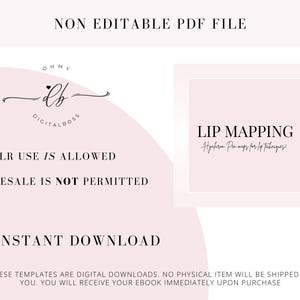 Hyaluron Pen Lip Mapping Guides, Lip Map Techniques, Russian Lips ...