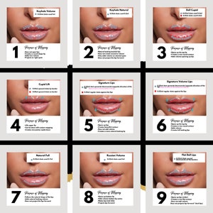 Hyaluron Pen Lip Maps, Lip Mapping Guides, Techniques, Russian Lips ...