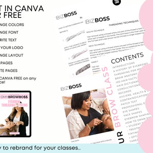 Brow Lamination Manual Brow Training Manuals Brows Threading