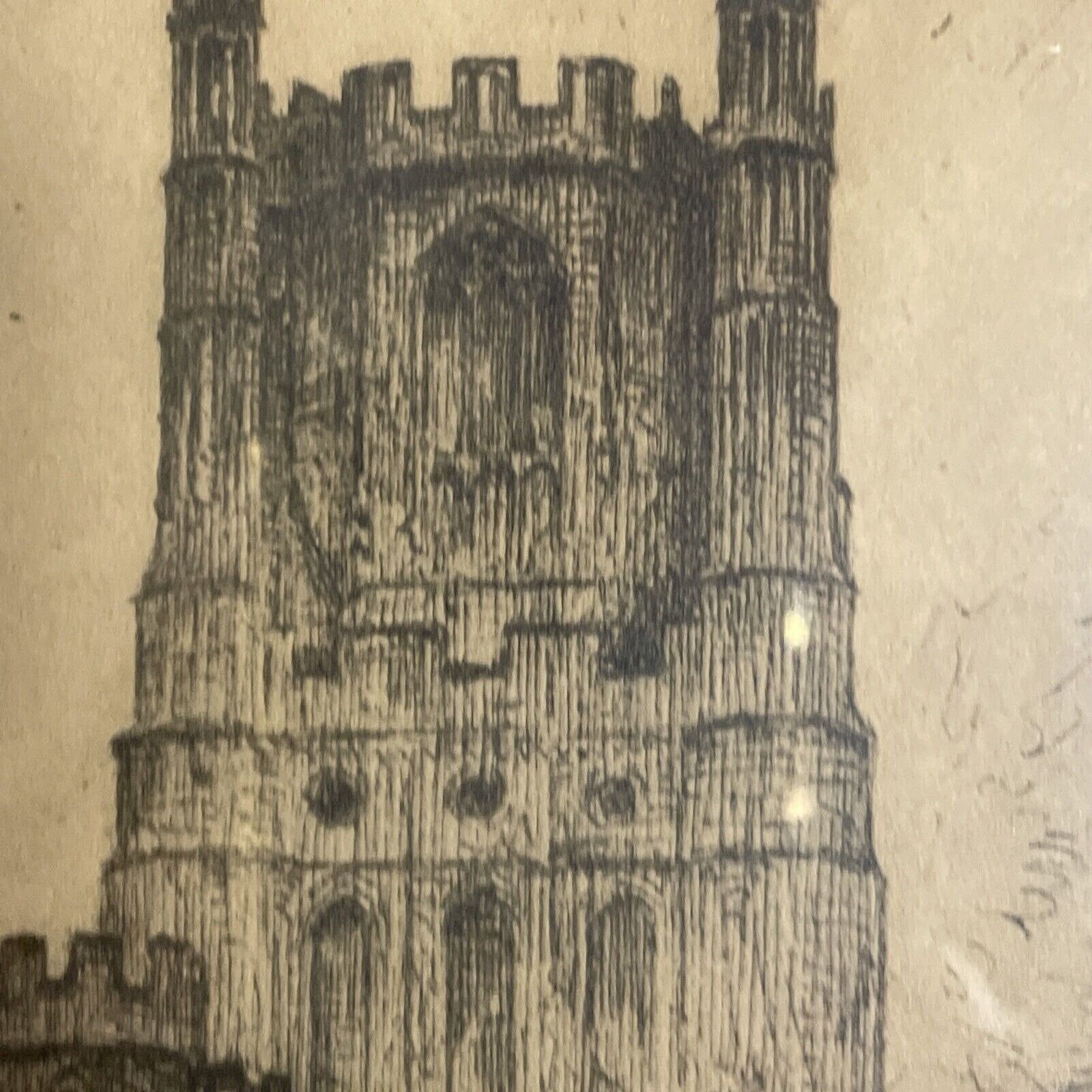 Featherstone Robson 1920s Hand Signed Etching of Ely Cathedral - Etsy