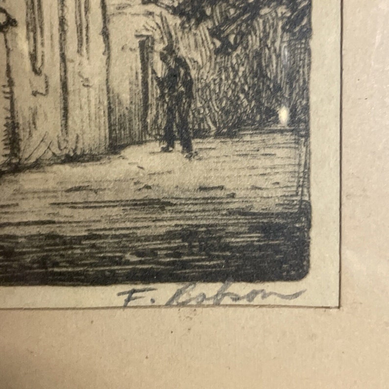 Featherstone Robson 1920s Hand Signed Etching of Ely Cathedral - Etsy