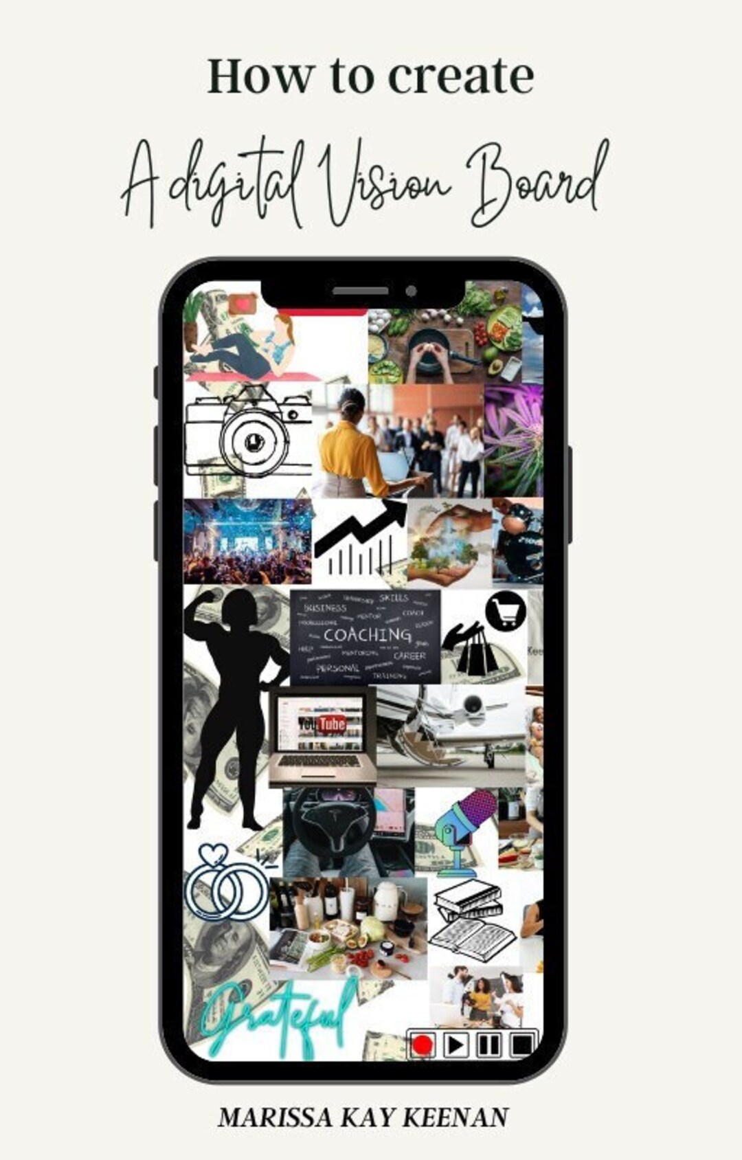 How to Create A Digital Vision Board E-book - Etsy