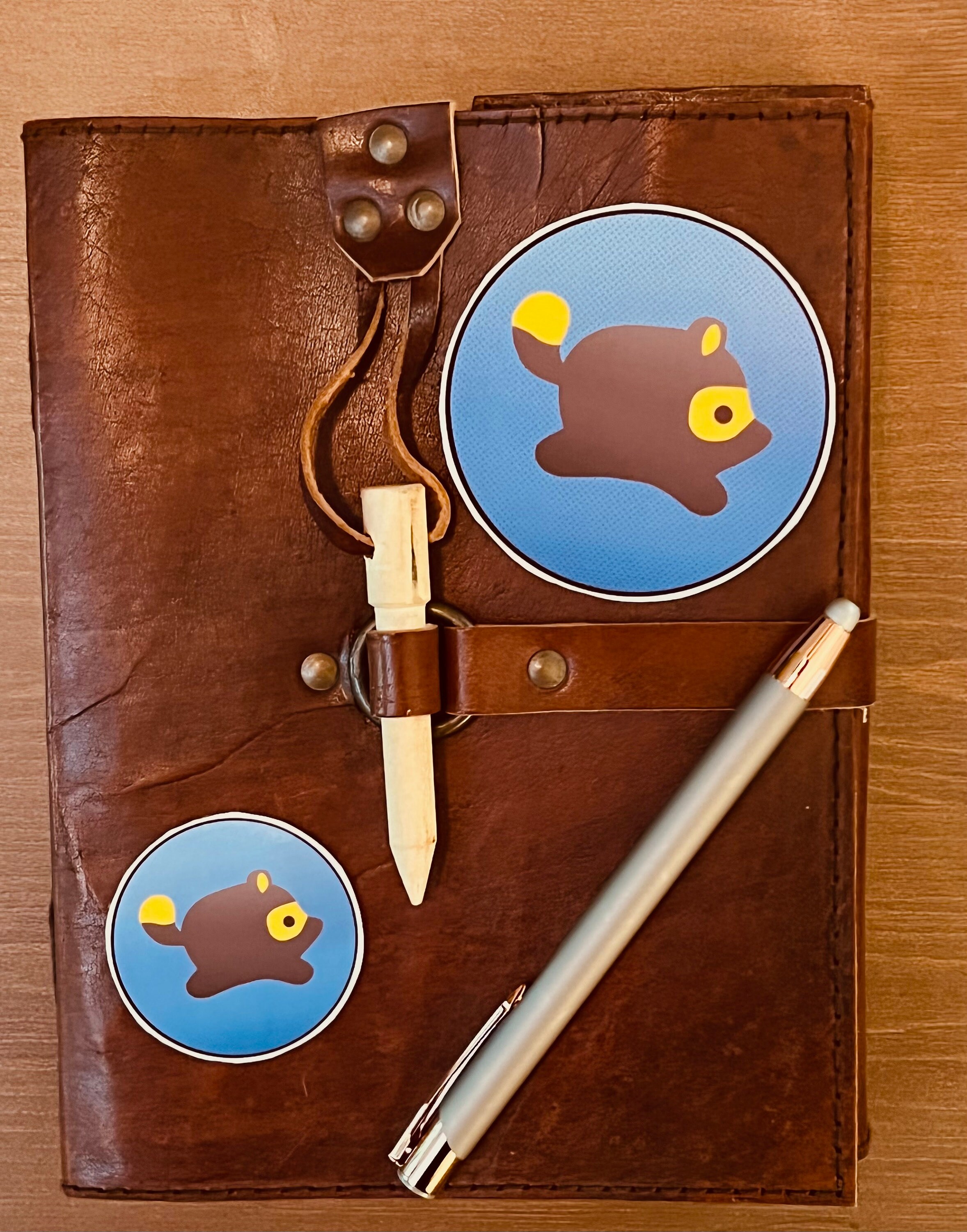 Nook Miles Logo Round Vinyl Sticker Pack of 2 Animal Crossing New ...