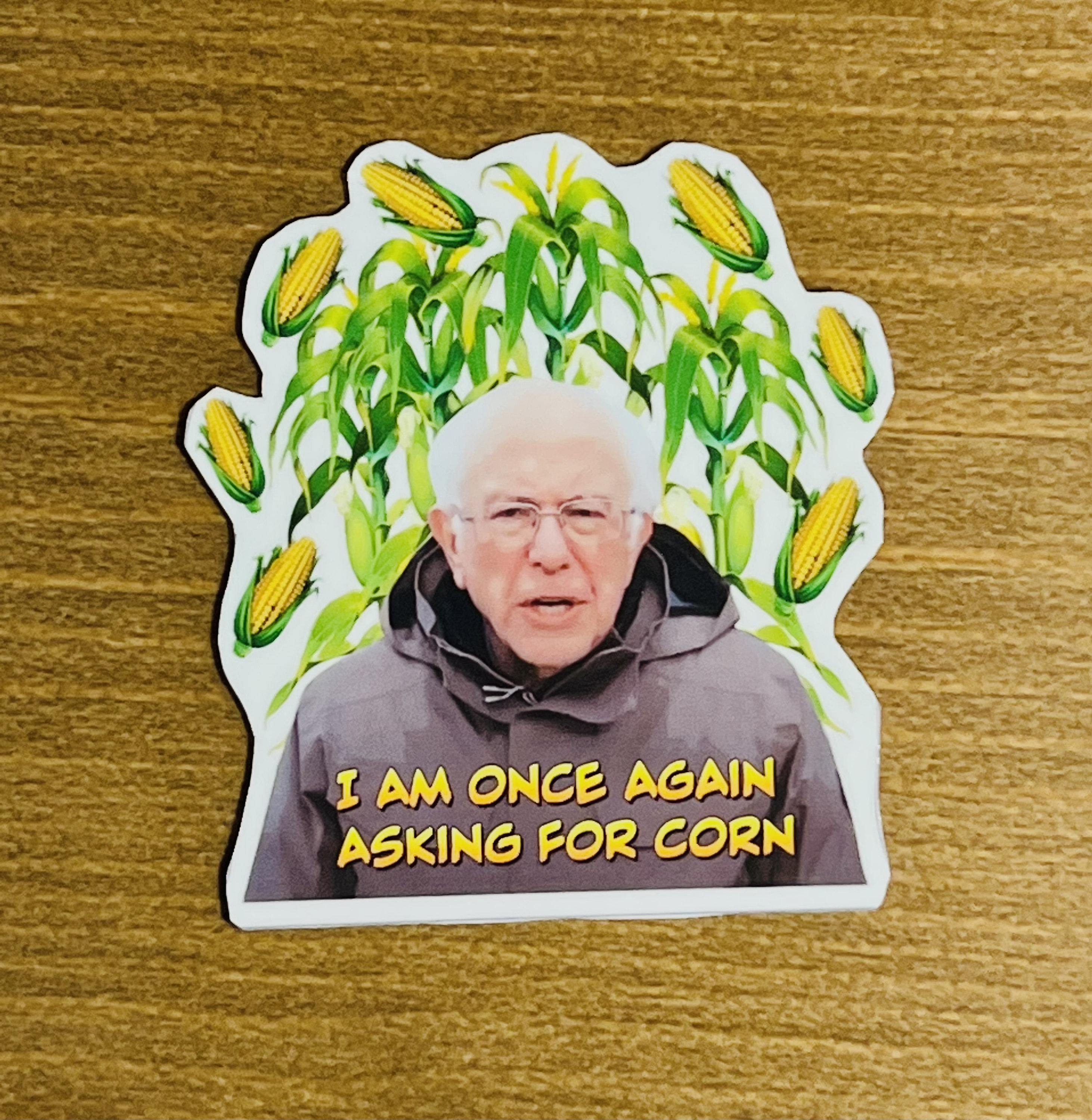 Tariq Corn Boy Meme Sticker Pack of 4 & Bernie Sanders Vinyl - Etsy