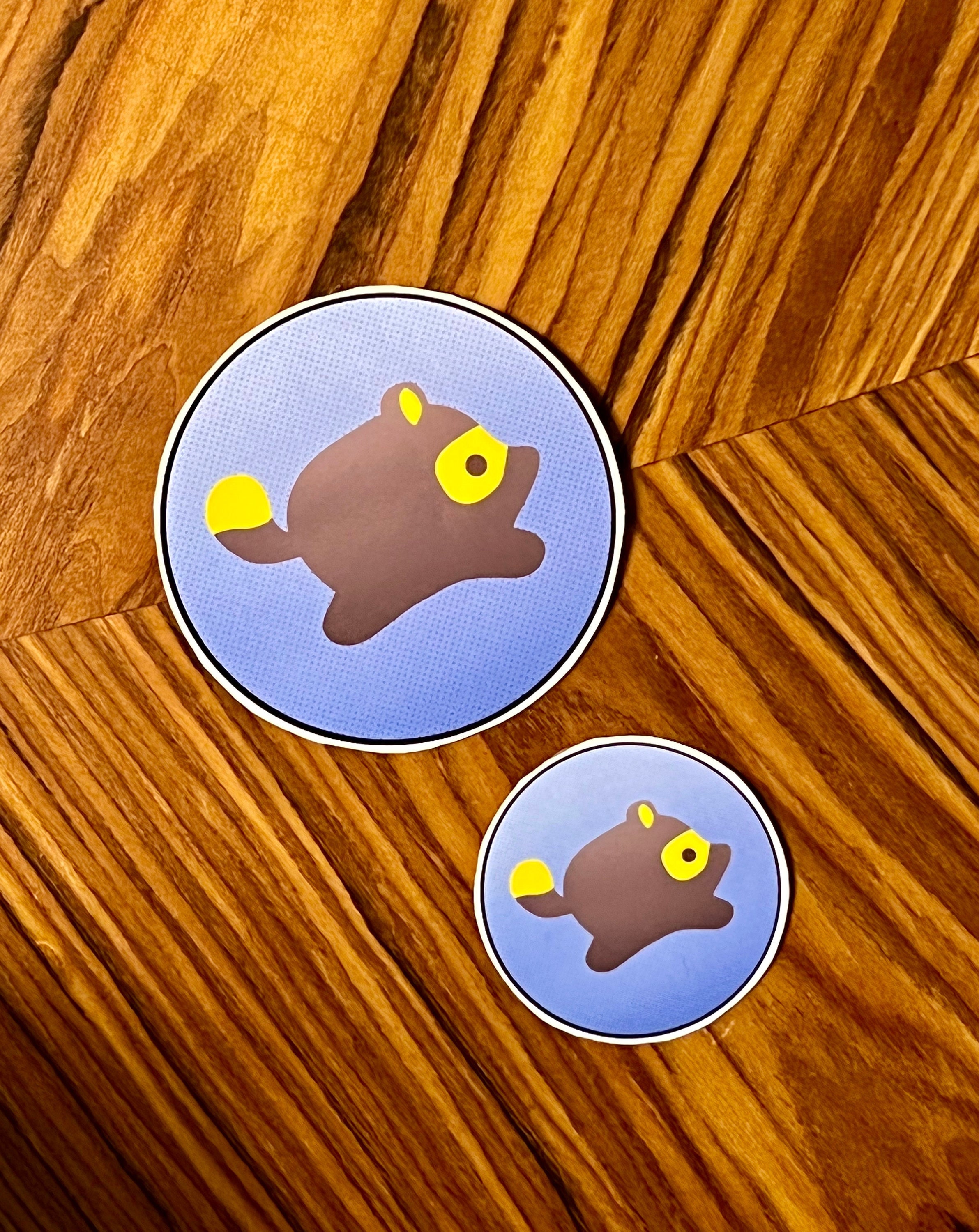 Nook Miles Logo Round Vinyl Sticker Pack of 2 Animal Crossing New ...