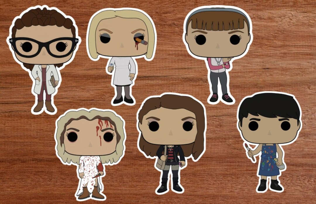 6 Orphan Black Vinyl Stickers | Funk Pop Themed - Etsy
