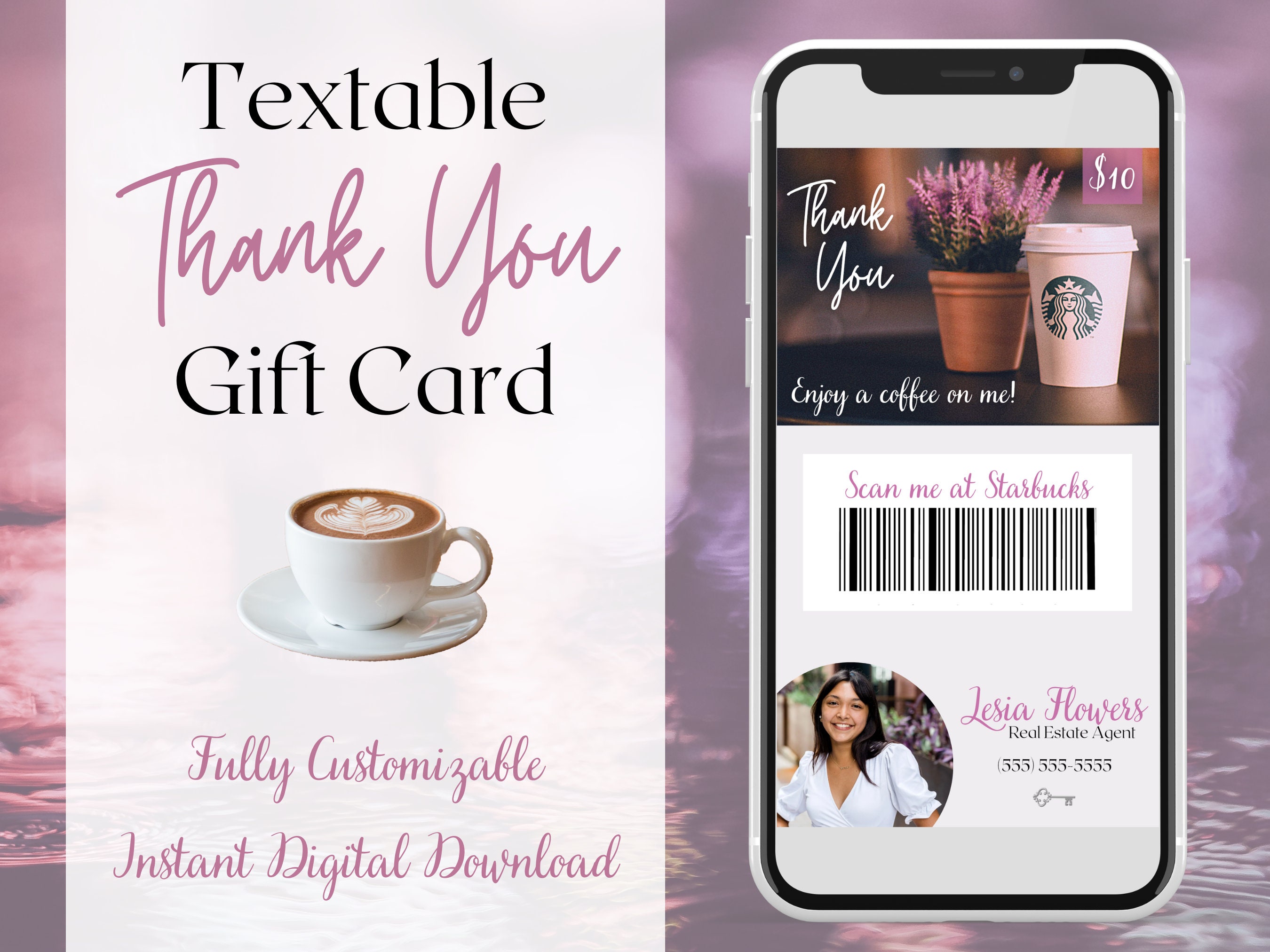 Textable Gift Card | Scannable Gift Card | Real Estate Gift | Client ...