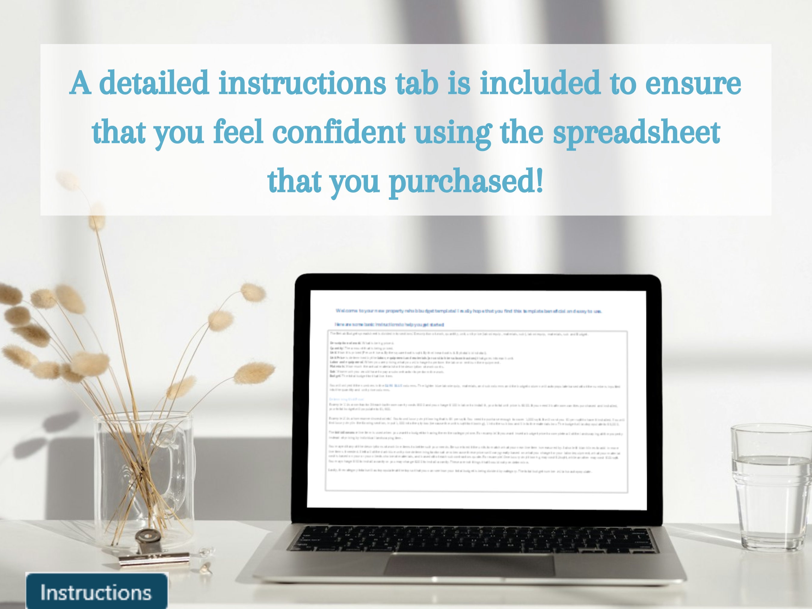 Complete Home Renovation Budget Spreadsheet | Master Rehab Planner ...