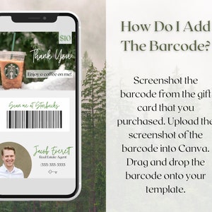 Real Estate Textable Gift Card | Thank You Card | Digital Scannable ...