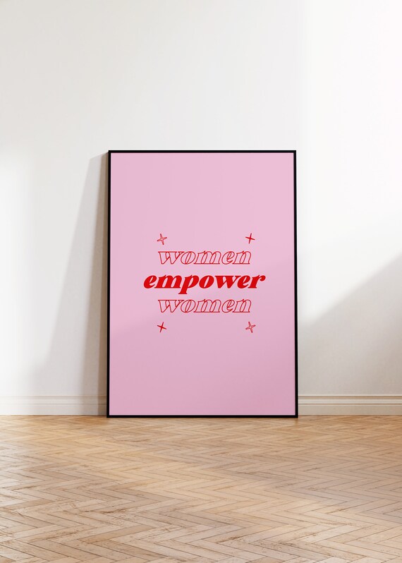 Women Empowerment Wall Art Positive Affirmation Print - Etsy