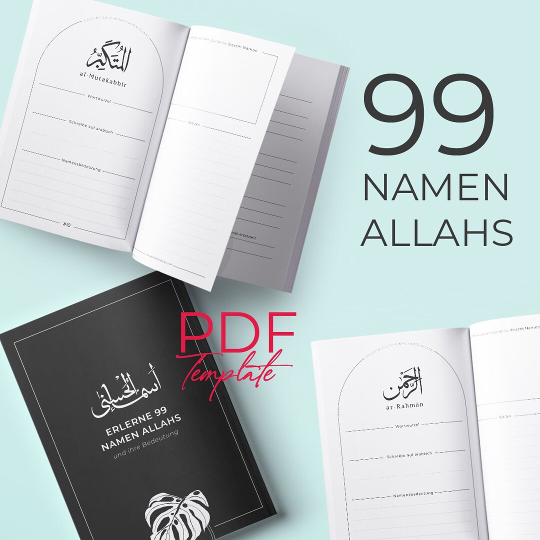 Workbook Workbook TEMPLATE Download PDF Names of Allah Asma Al Husna ...