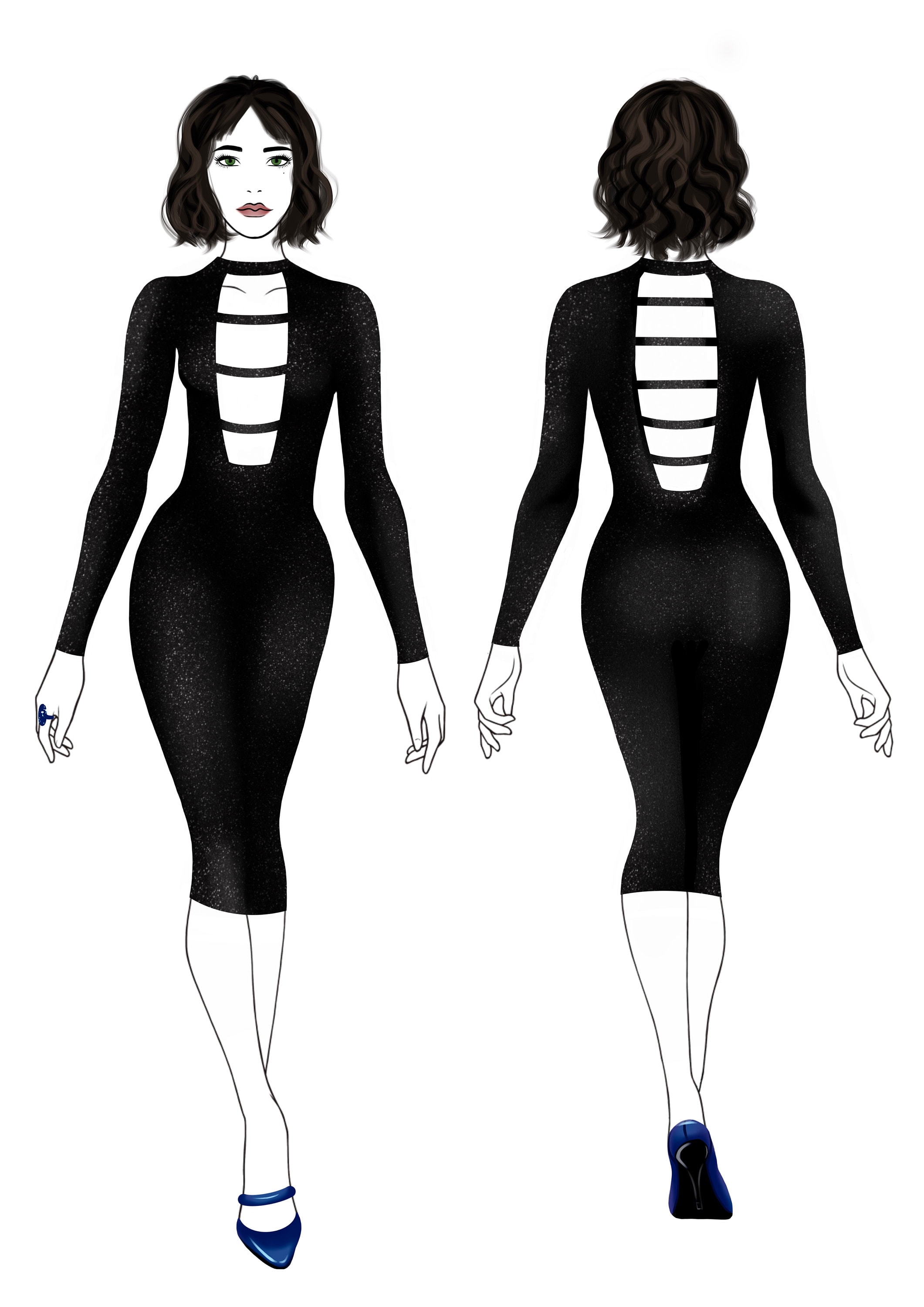 Design Ready Fashion Figure - Etsy