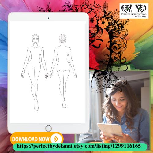 Design Ready Fashion Figure - Etsy