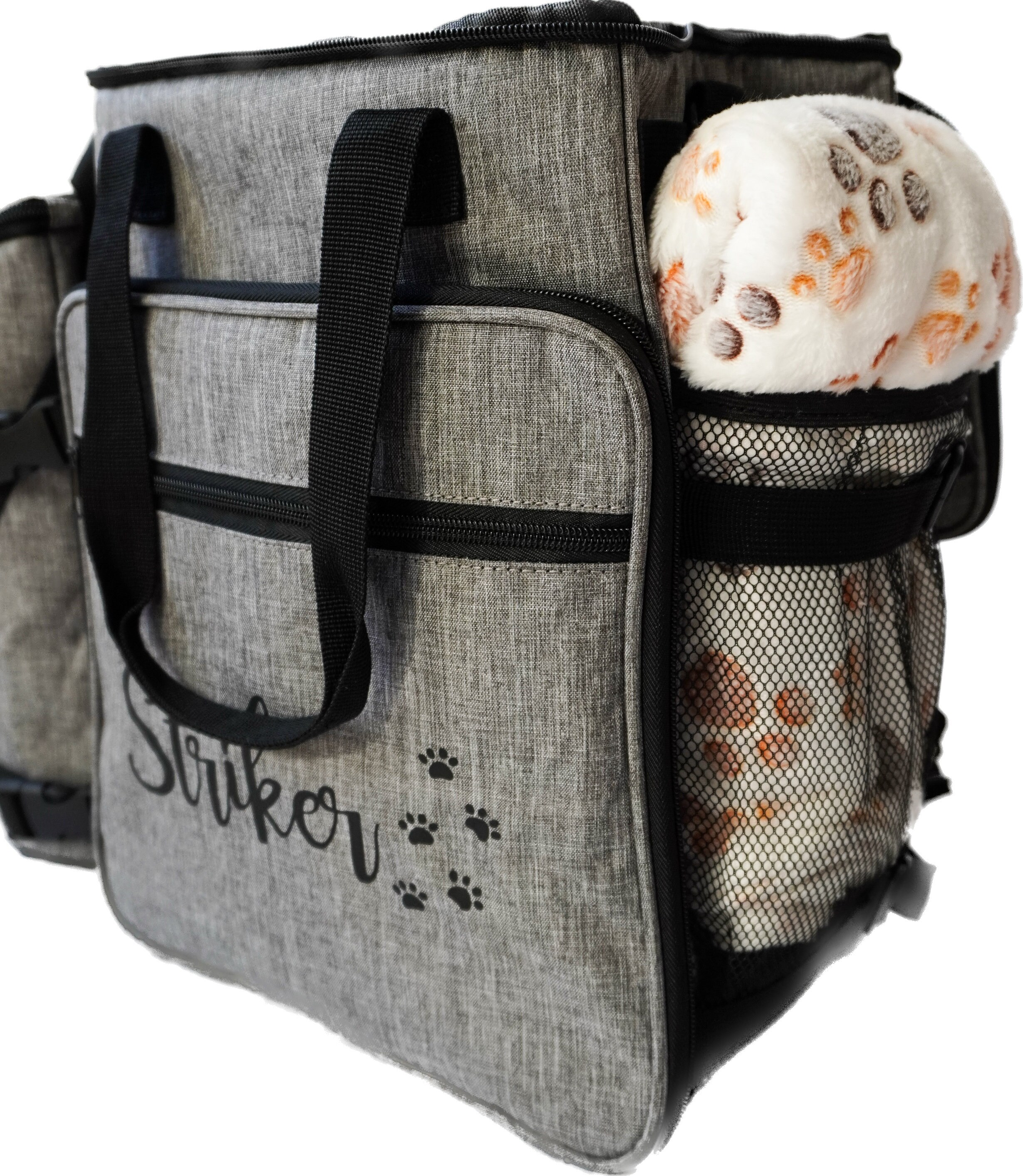 Personalized Pet Bag, Pet Tote, Road Trip Pet Bag, Dog Travel Bag, Dog ...