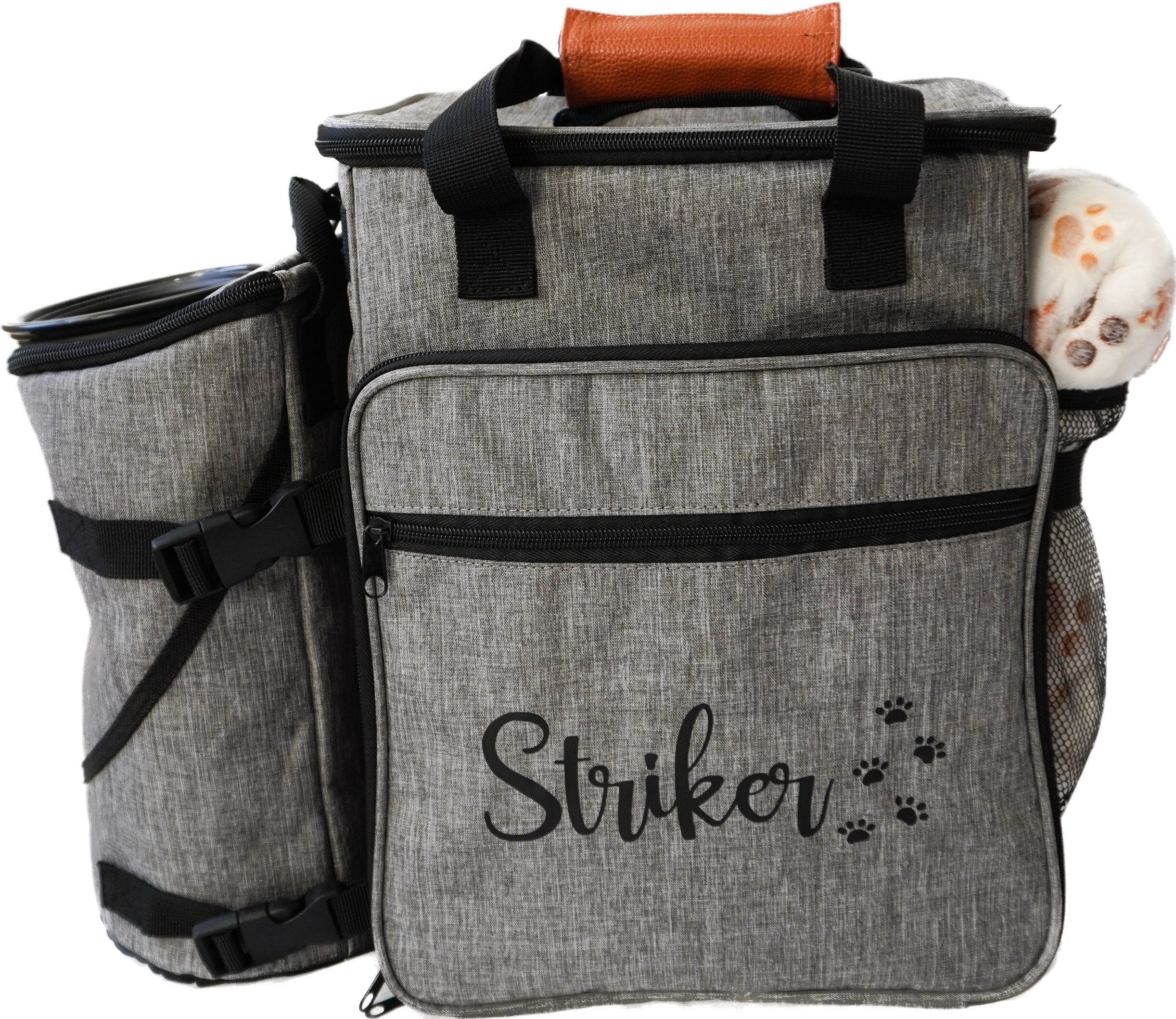 Personalized Pet Bag, Pet Tote, Road Trip Pet Bag, Dog Travel Bag, Dog ...
