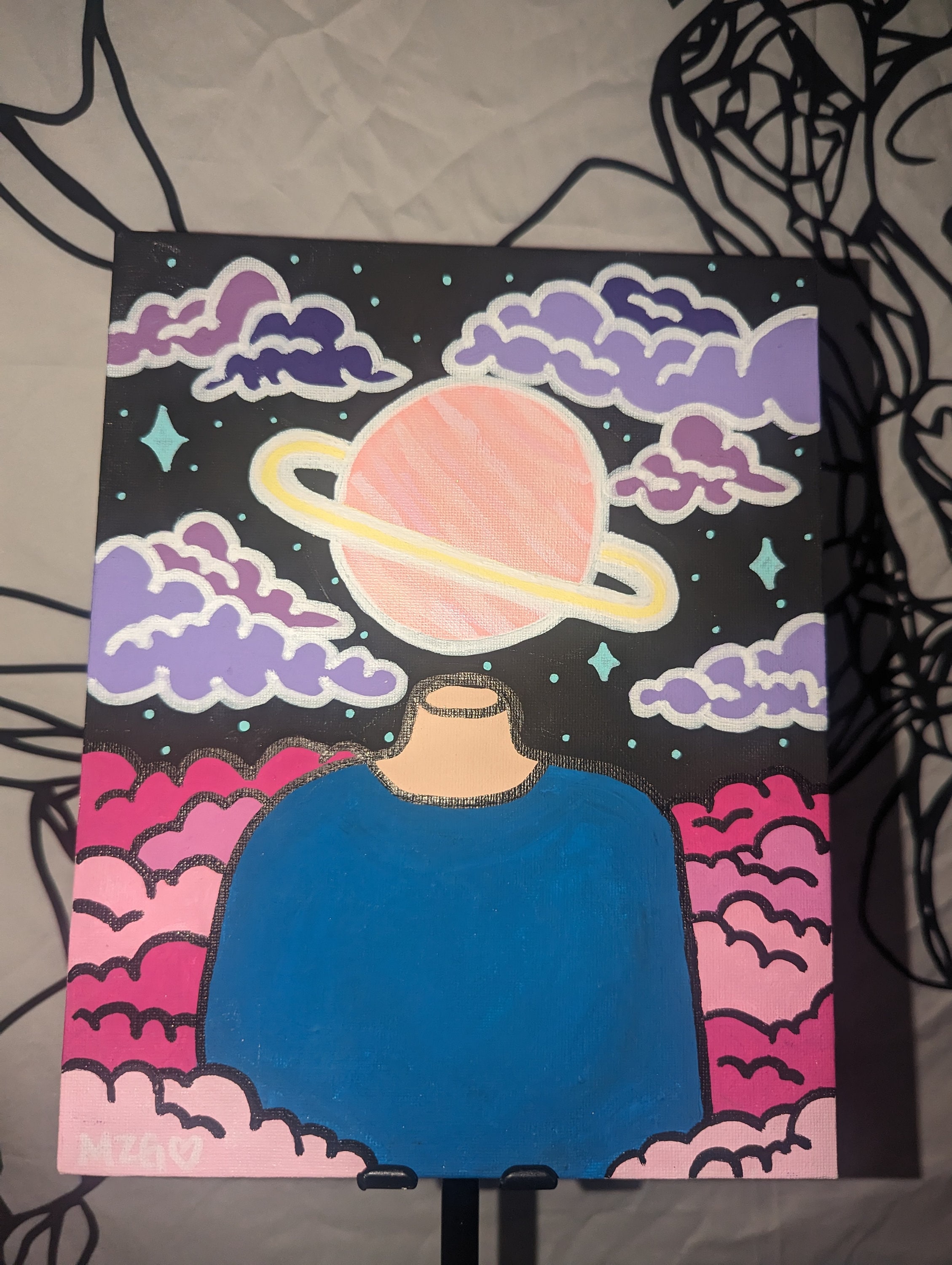 Easy Space Paintings