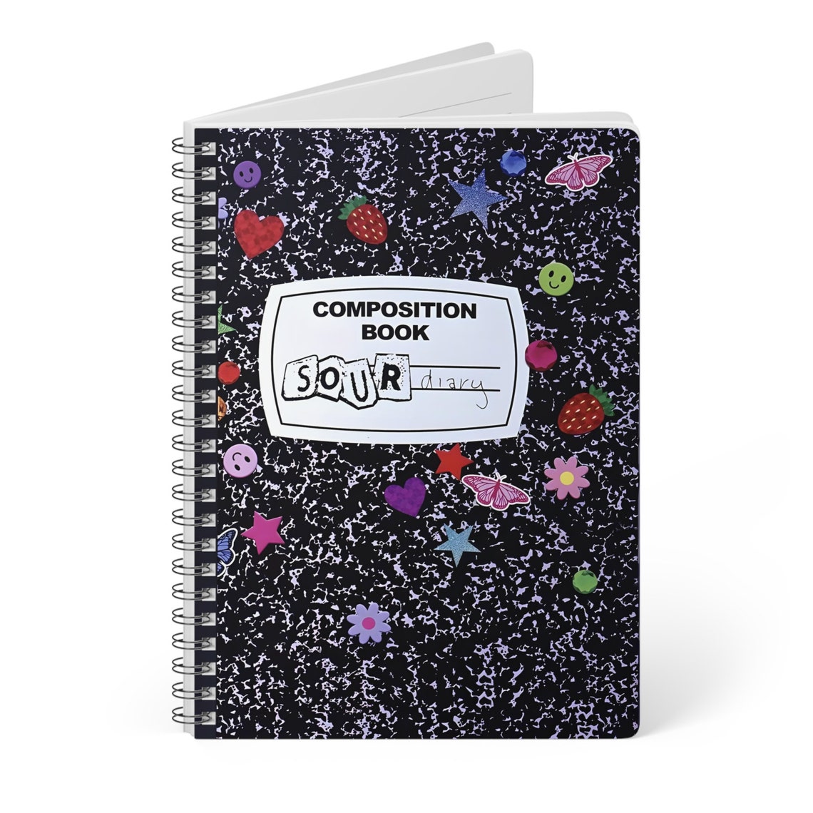 Olivia Rodrigo Notebook | Sour Vibes Pop Music Journal | Album Art ...