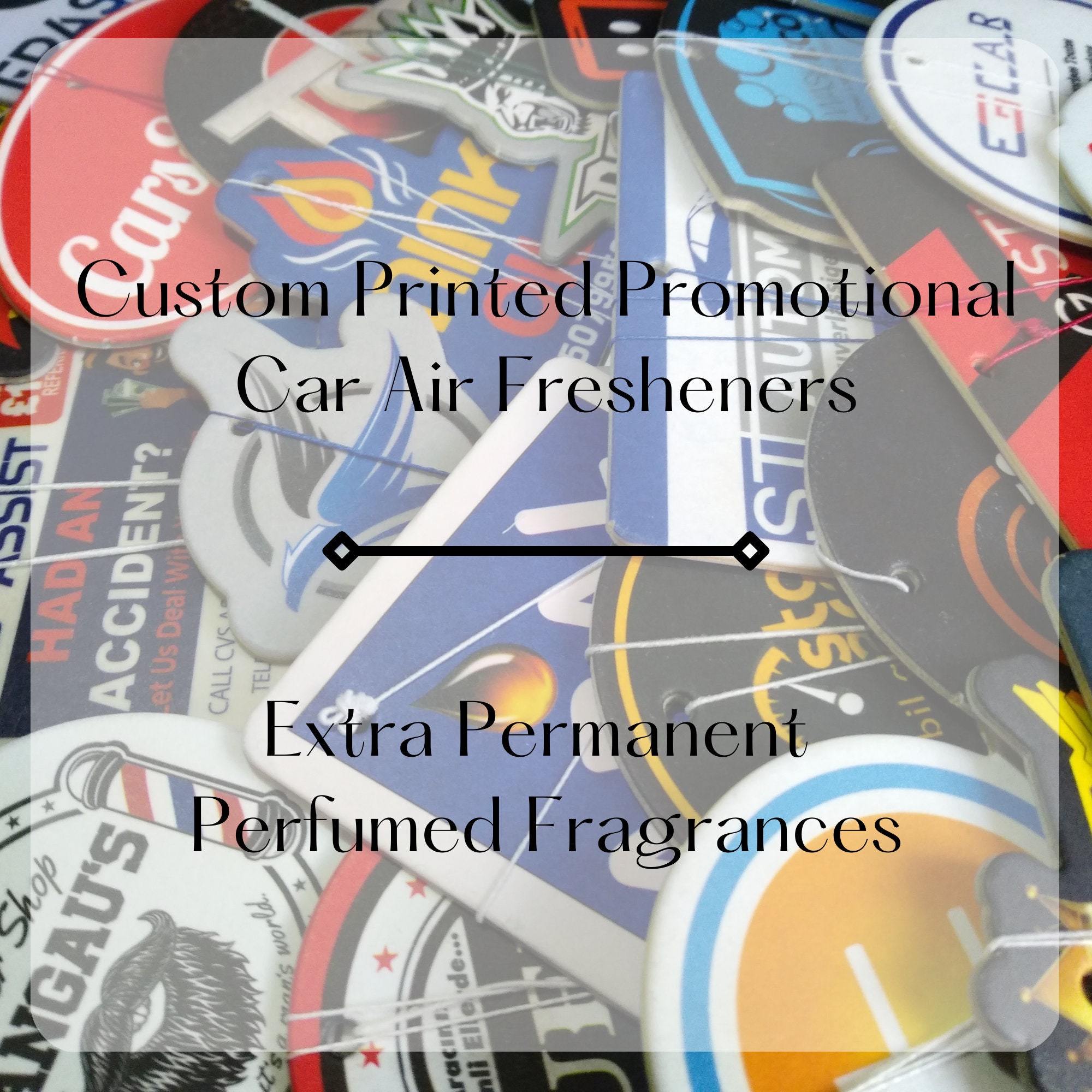 1000 Pcs. Custom Printed Giveaway Car Scents,mirror Car Scents ...