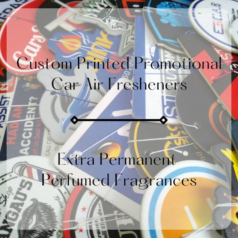 1000 Personalized Car Air Fresheners: Custom Printed Business Gifts - Etsy