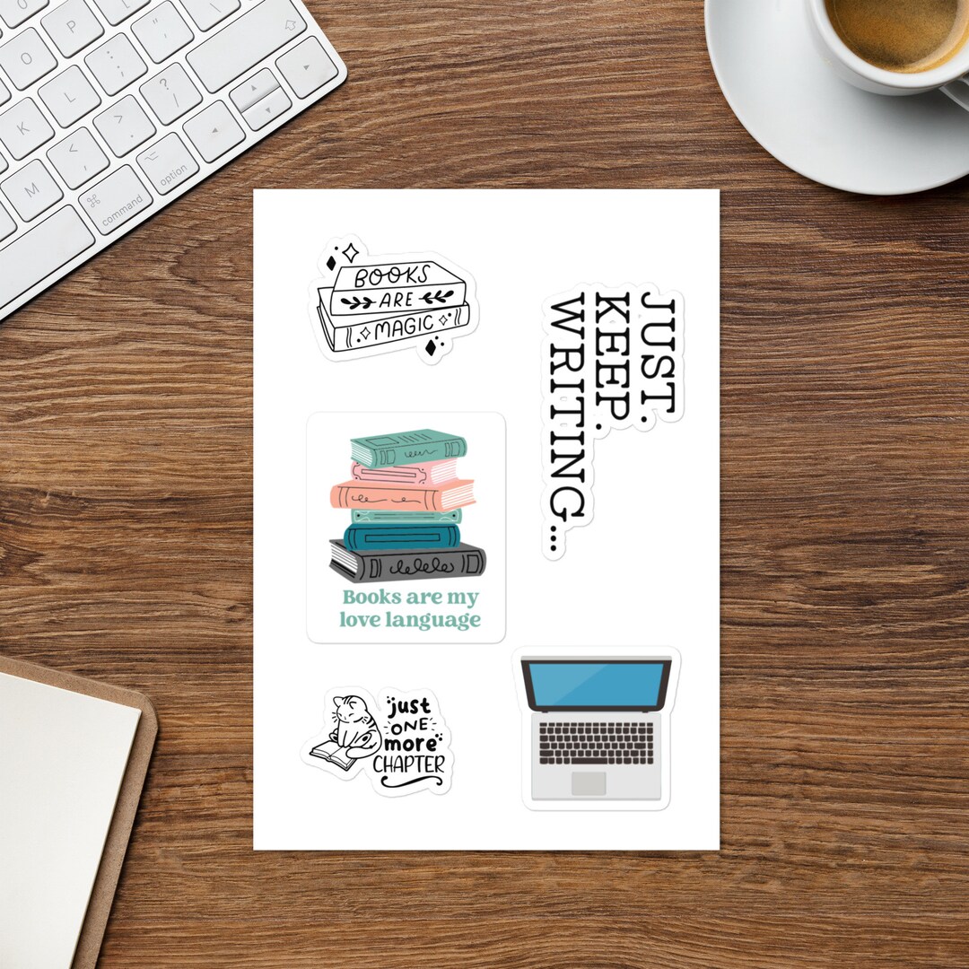 Writers Sticker Sheet - Etsy