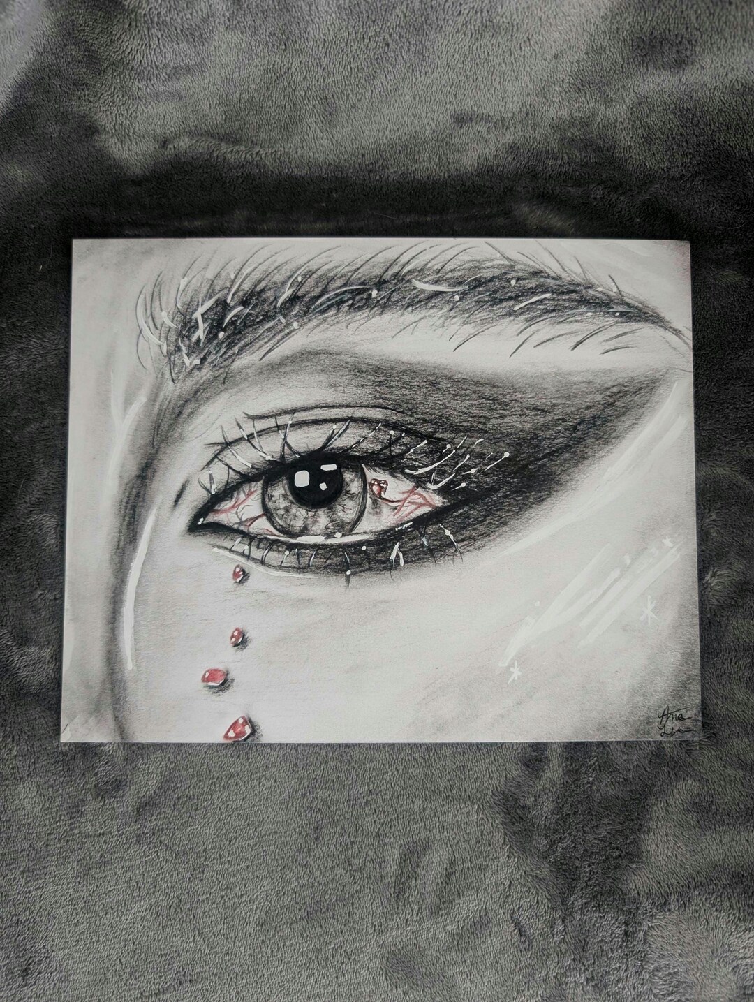 Crying Petals ~ 8x10 Print - Etsy