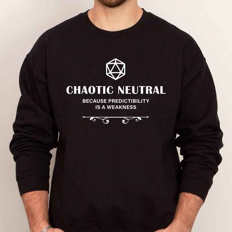 Chaotic Neutral Sweater - Etsy