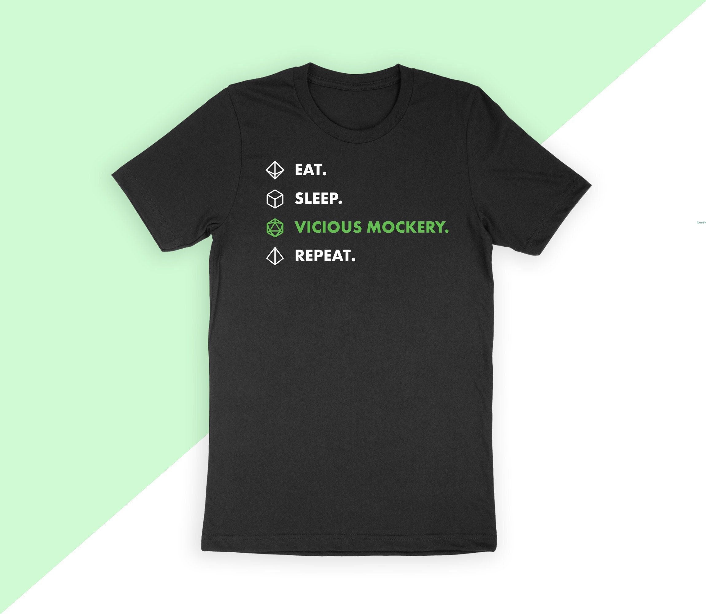 Bard Vicious Mockery Dnd Shirt, Dungeons and Dragons Shirt, D20 Dice ...