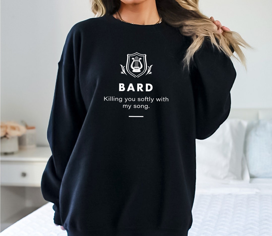 Bard Dnd Sweater, Dnd Apparel, D20 Dice Sweater, Dungeons and Dragons ...