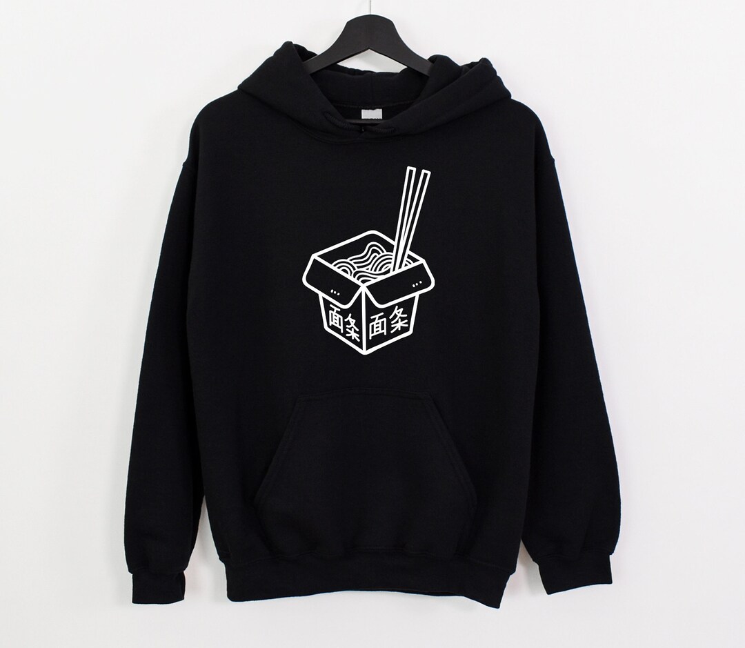 Japanese Ramen Takeout Kawaii Hoodie Kawaii Clothing Anime - Etsy