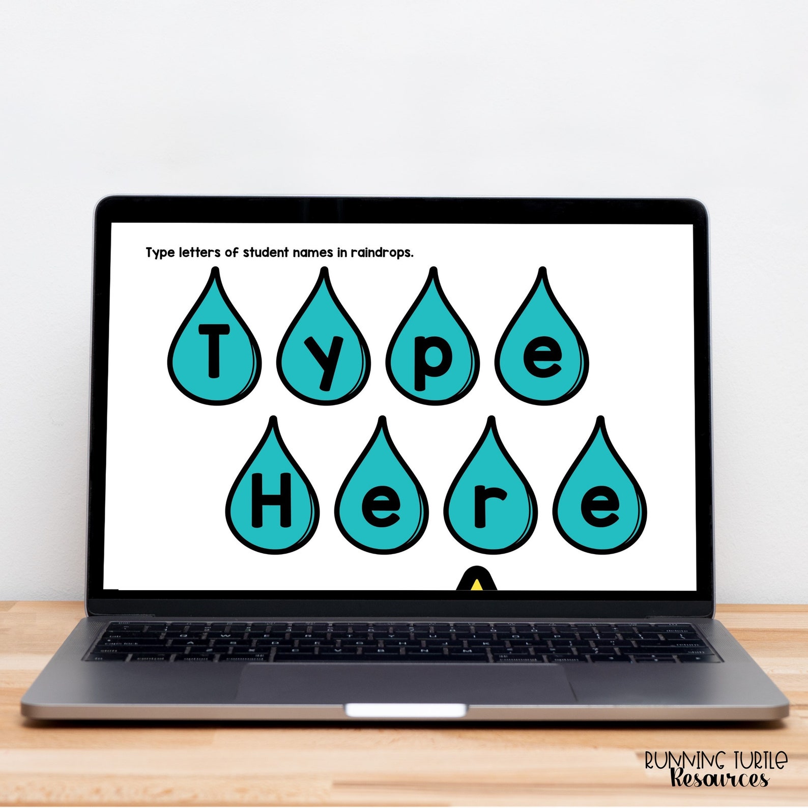 Spring Rain Name Craft, Preschool Weather Unit Craft, Name Recognition ...