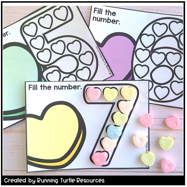 Conversation Heart Alphabet Activities, Preschool Valentine Candy ...