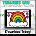 St Patricks Day Rainbow Name Craft: Editable Template (digital Download ...