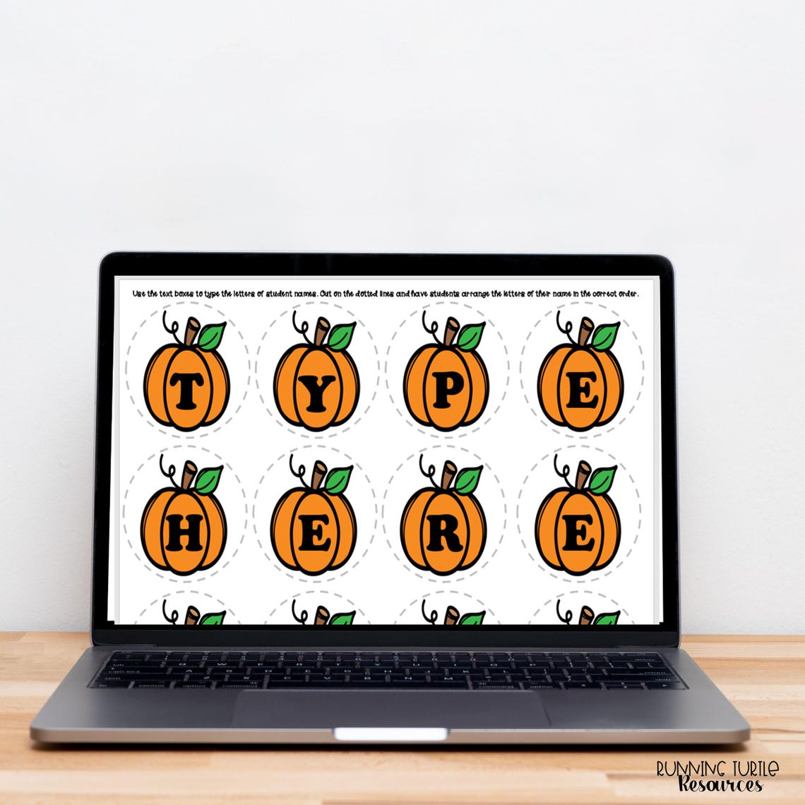 Pumpkin Craft EDITABLE Name Craft, Halloween Name Craft for Kids ...