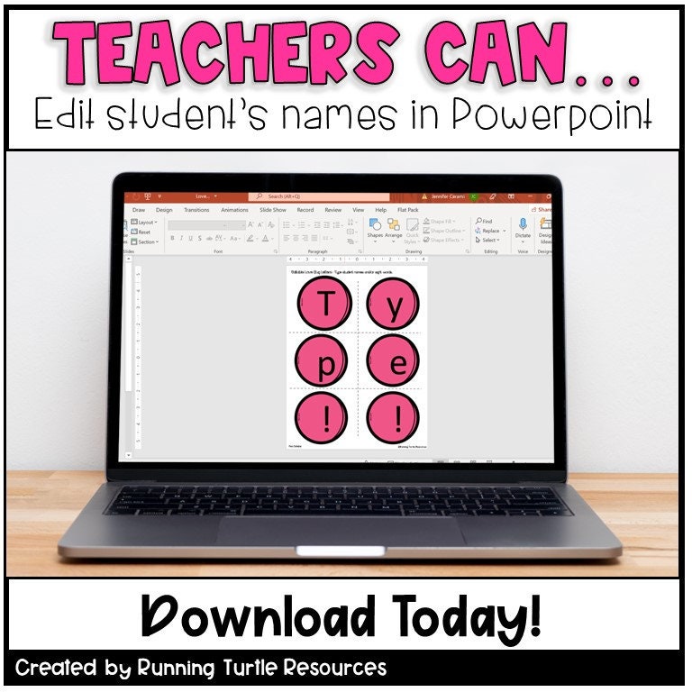 Valentines Day Name Craft for Kids Editable Love Bug Valentine Crafts ...