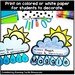 Spring Rain Name Craft, Preschool Weather Unit Craft, Name Recognition ...