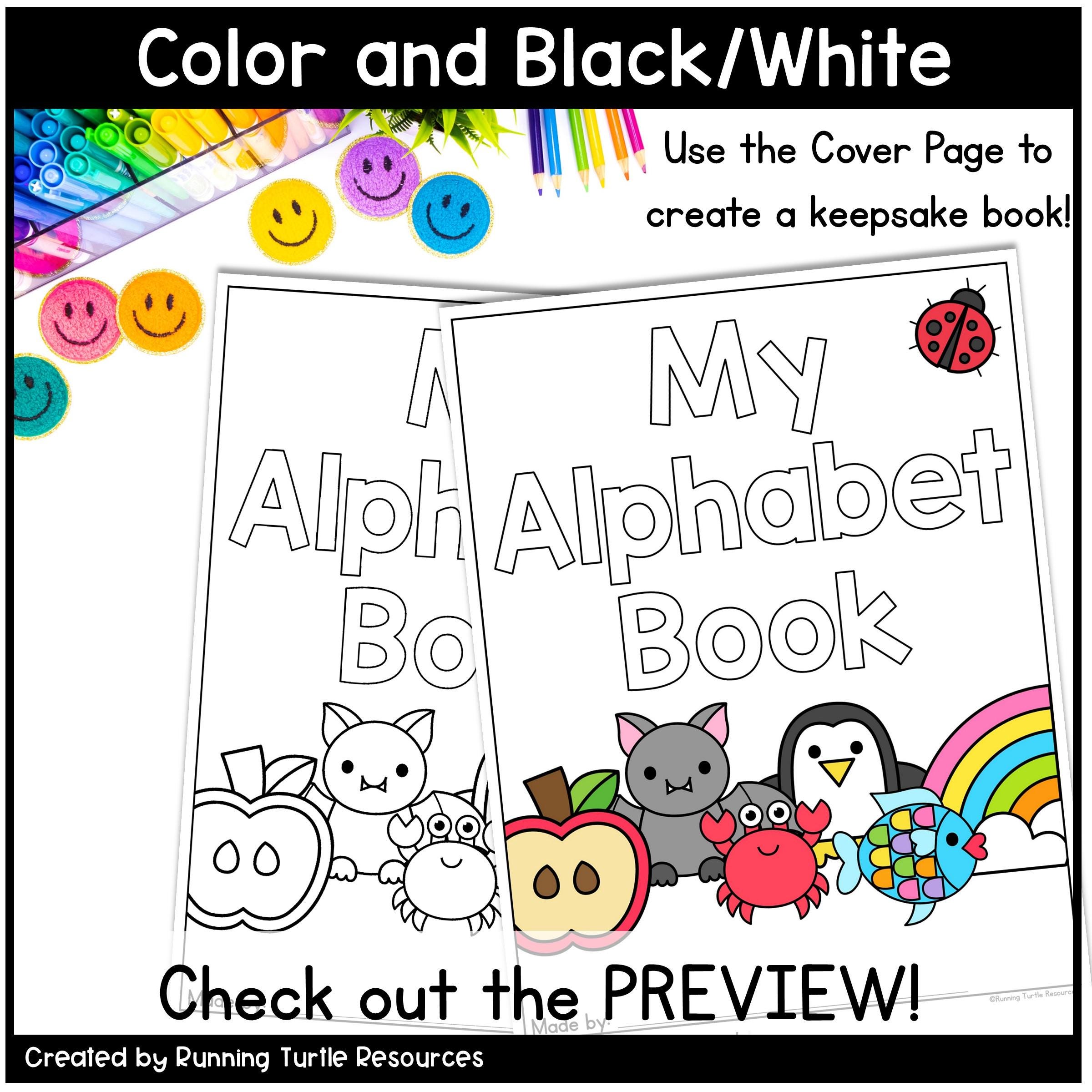 Alphabet Crafts, Letter Crafts for Kids, Printable ABC Book, Letter ...