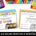 Graduation Certificates Preschool - 5th Grade Editable - Etsy