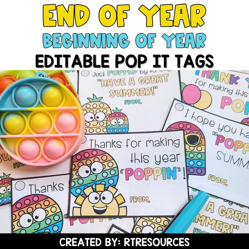 Pop It Gift Tag - 60+ Gift Ideas for 2025