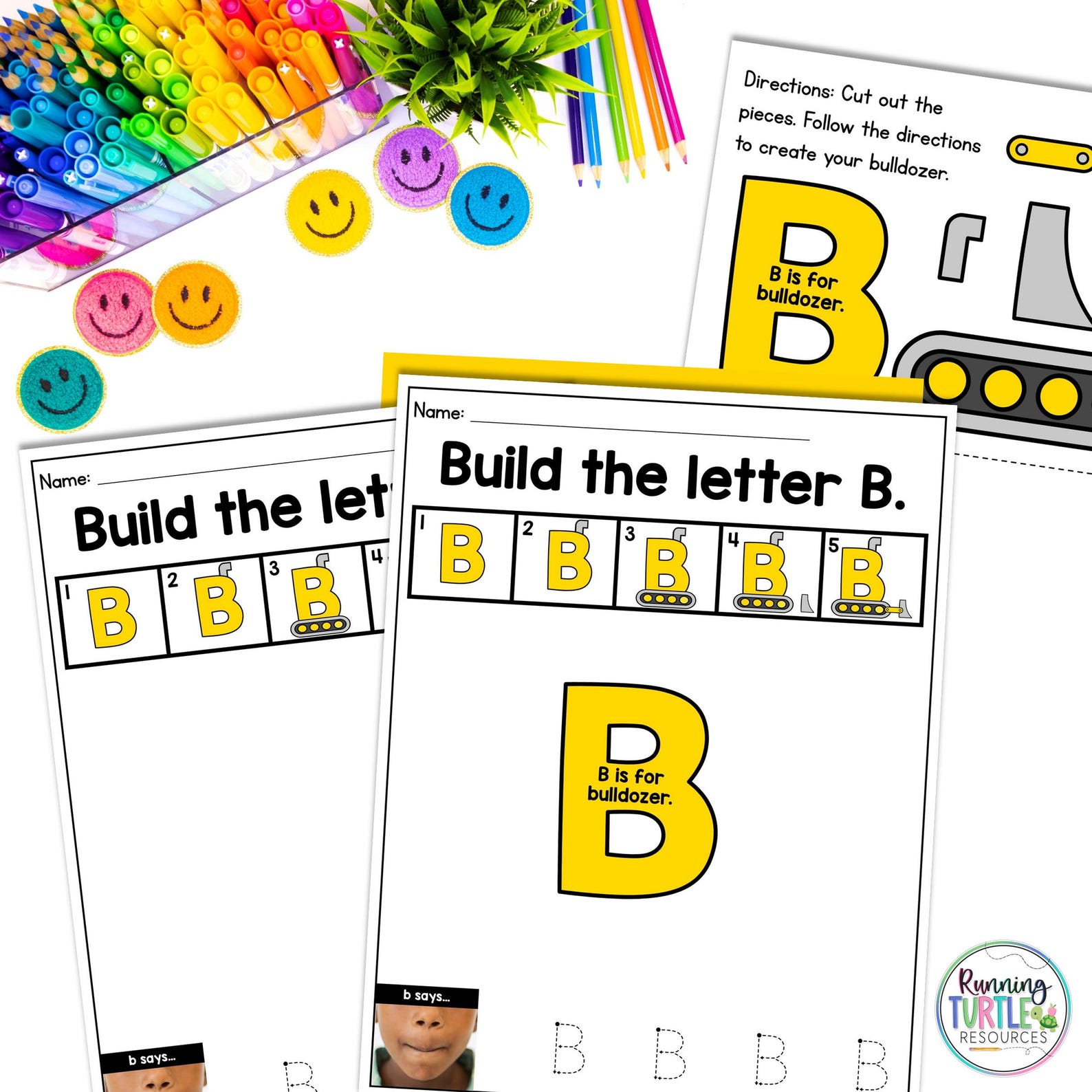Alphabet Crafts, Letter Crafts for Kids, Printable ABC Book, Letter ...
