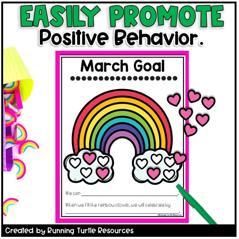 St Patricks Day Classroom Incentive Chart, Behavior Chart for Kids ...