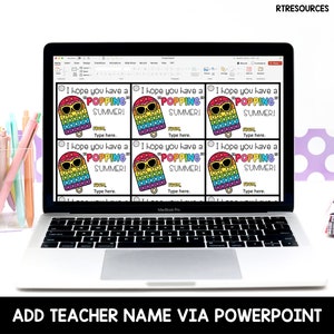 Pop It Student Gifts | End of Year Gift Tags | Back to School Gift ...