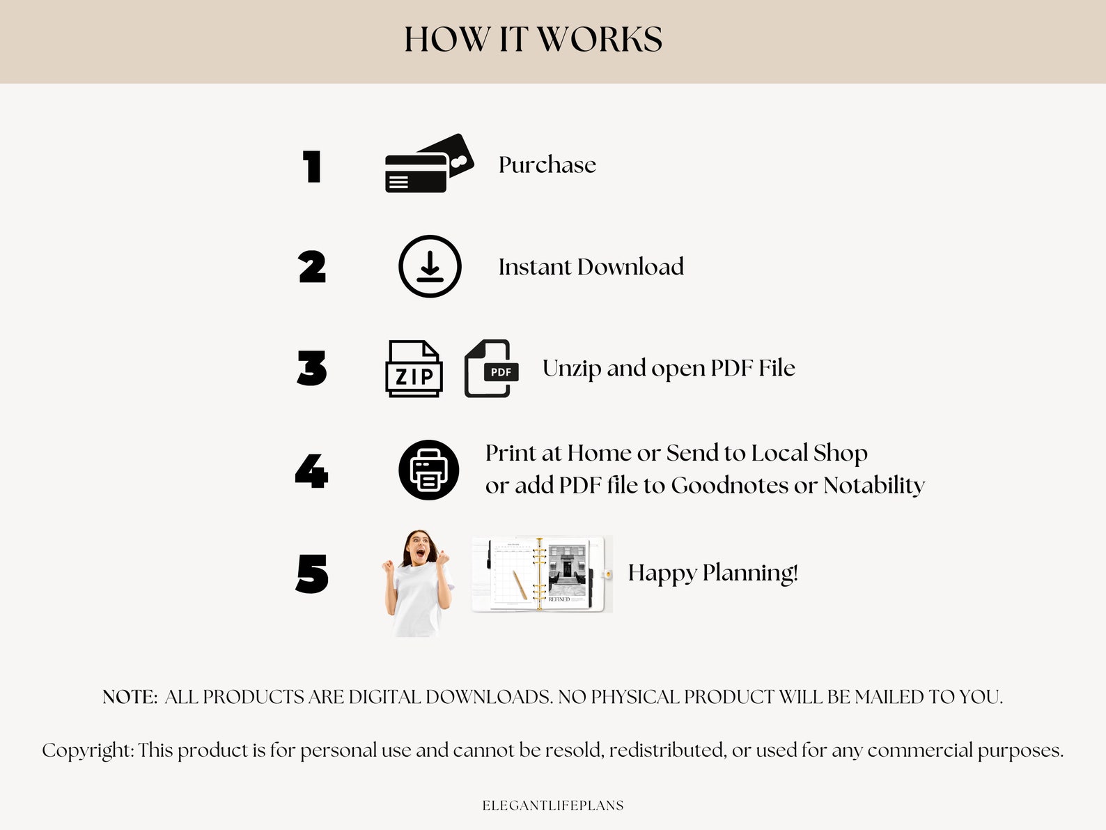 Printable Motivational Quotes Planner Dashboards for - Etsy