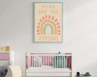 Days of the Week Wall Art, Educational Print, Classroom Decor, Learning ...