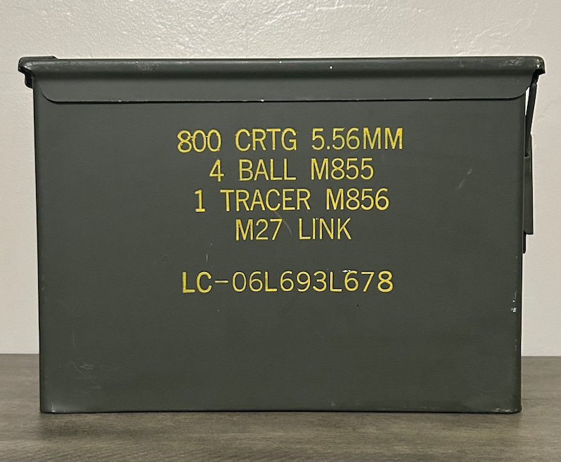 US Military Ammo Can - Etsy