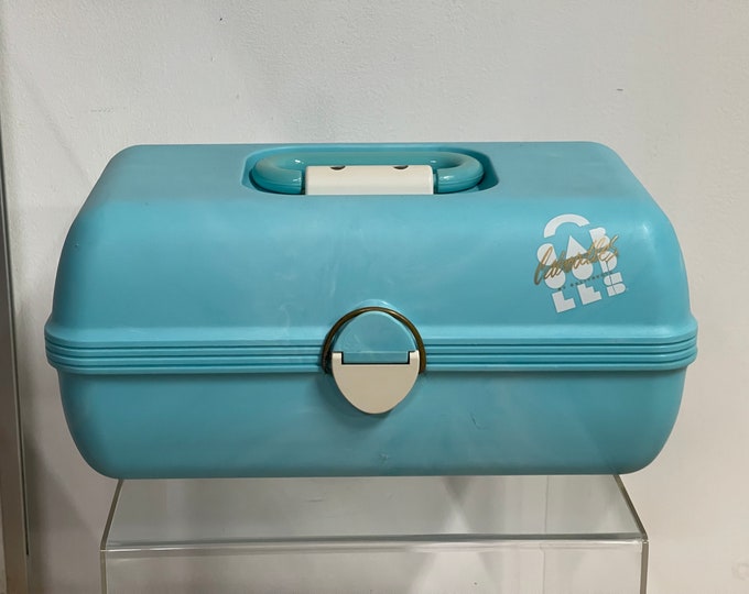 Vintage Caboodle Model 2630 "mist Green" 3 Tier Cosmetic Case - Etsy