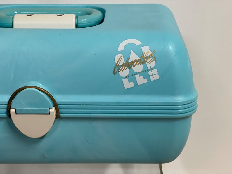 Vintage Caboodle Model 2630 "mist Green" 3 Tier Cosmetic Case - Etsy