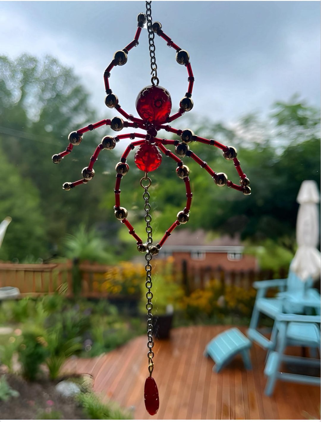 Spider Sun Catcher - Etsy