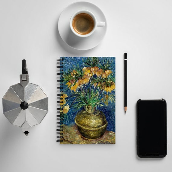 Spiral Notebook Vintage Masterpiece: Vincent Van Gogh's - Etsy
