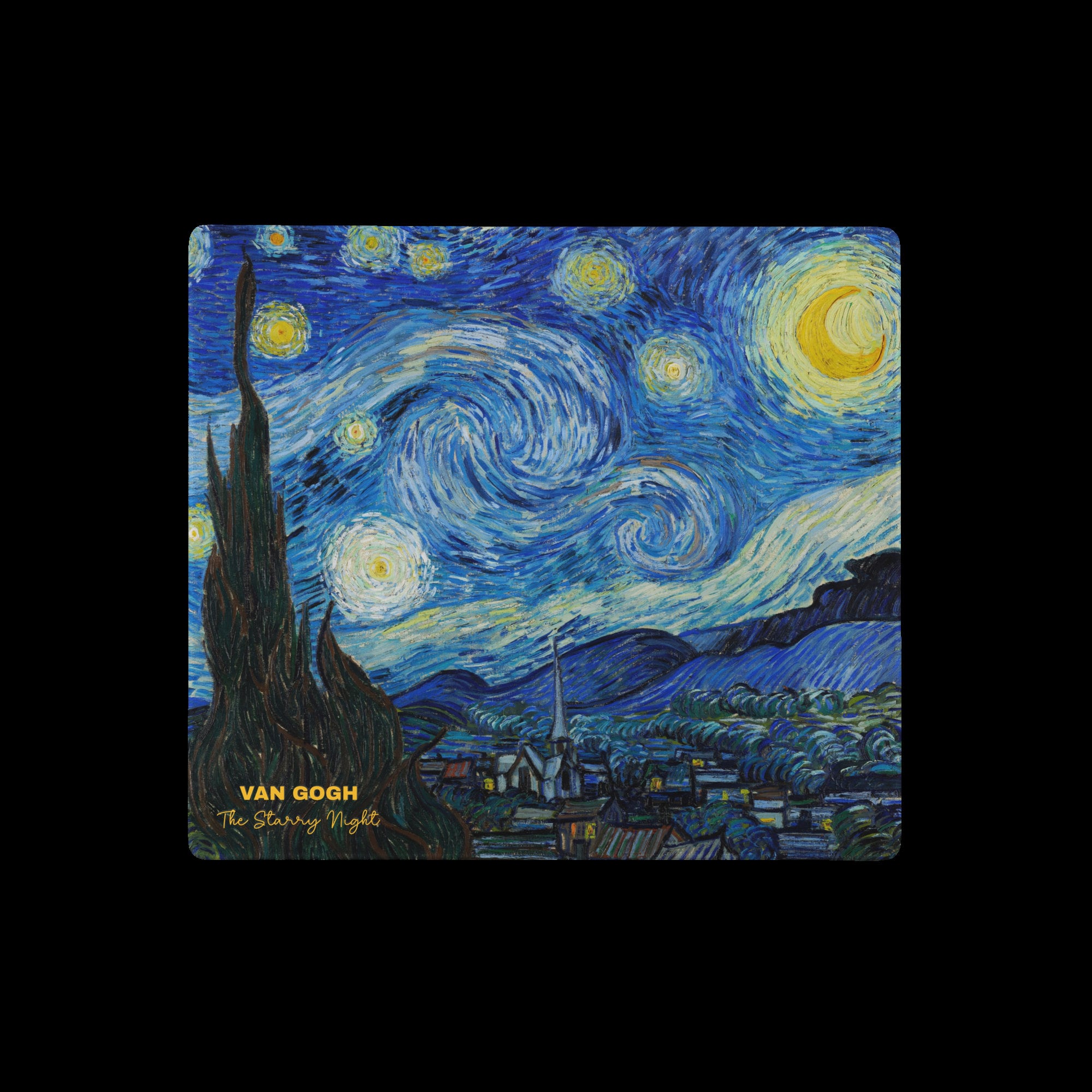 Van Gogh Starry Night Gaming Mouse Pad - Etsy